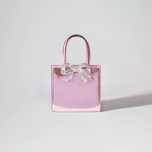 Pink Bow Envelope Mini Bag