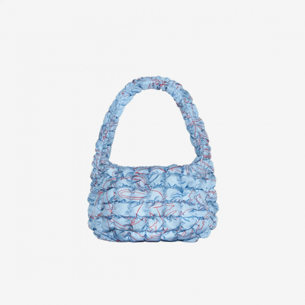 COS Quilted Mini Bag Orange