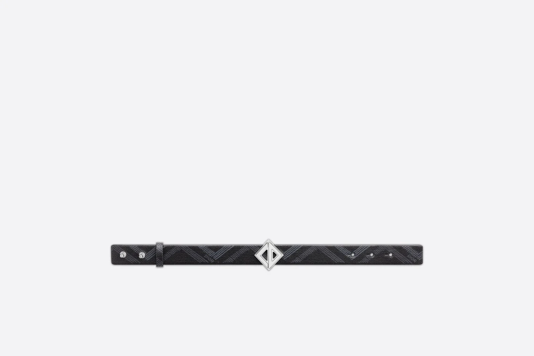 Dior black CD DIAMOND bracelet