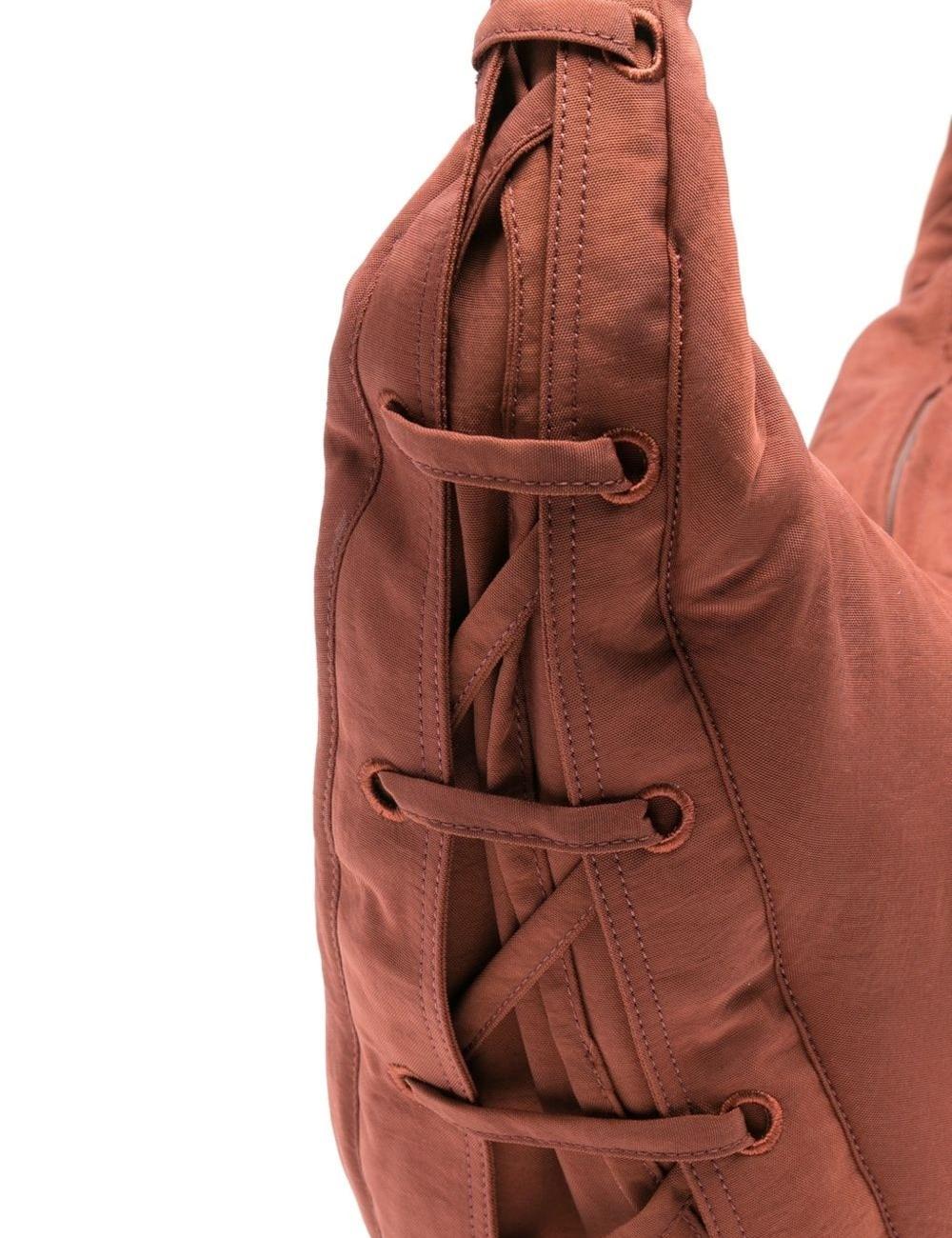 Croissant Leather Shoulder Bag