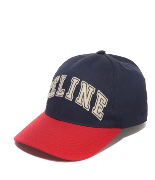 CELINE COLLEGE BASEBALL CAP IN COTTON