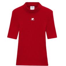 redition logo patch high neck knit