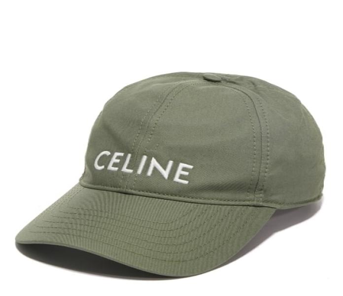 CELINE COLLEGE BASEBALL CAP IN COTTON