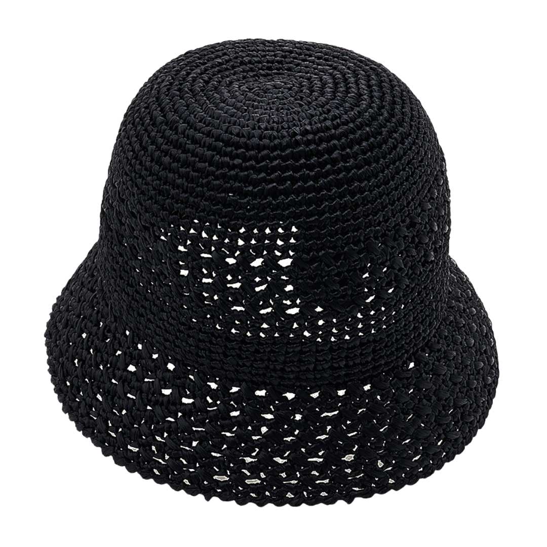 Women's Raffia Bucket Hat